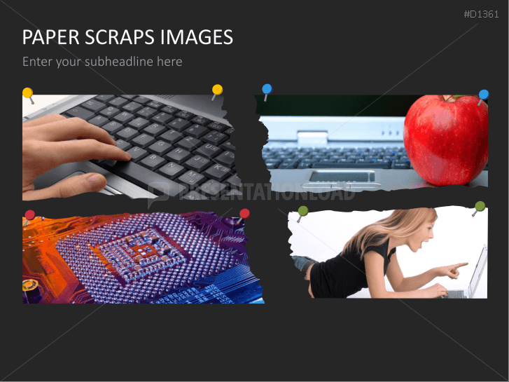 Scrap Papers and Sticky-Notes | PowerPoint Templates | PresentationLoad
