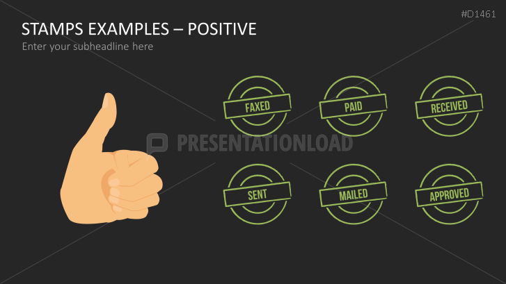 Stamps and Seals | PowerPoint Templates | PresentationLoad