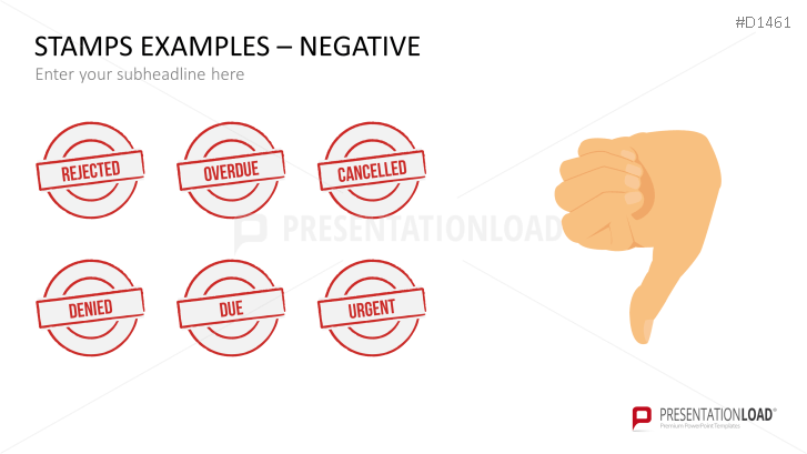 Stamps and Seals | PowerPoint Templates | PresentationLoad