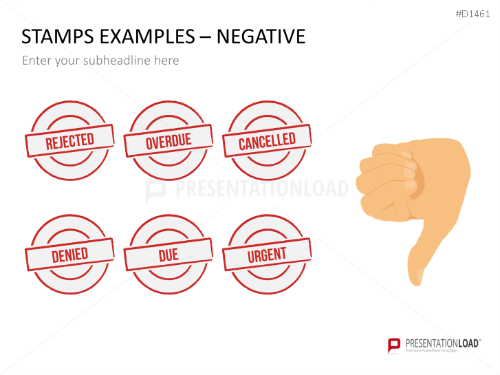 Stamps and Seals | PowerPoint Templates | PresentationLoad
