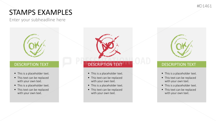 Stamps and Seals | PowerPoint Templates | PresentationLoad