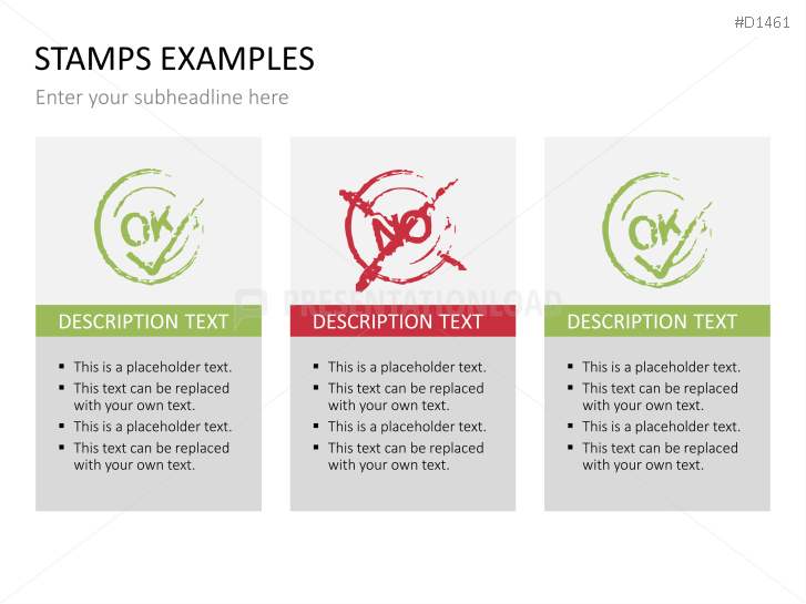 Stamps and Seals | PowerPoint Templates | PresentationLoad