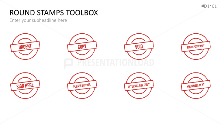 Stamps and Seals | PowerPoint Templates | PresentationLoad