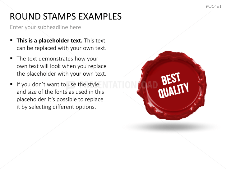 Stamps and Seals | PowerPoint Templates | PresentationLoad