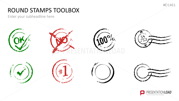 Stamps and Seals | PowerPoint Templates | PresentationLoad