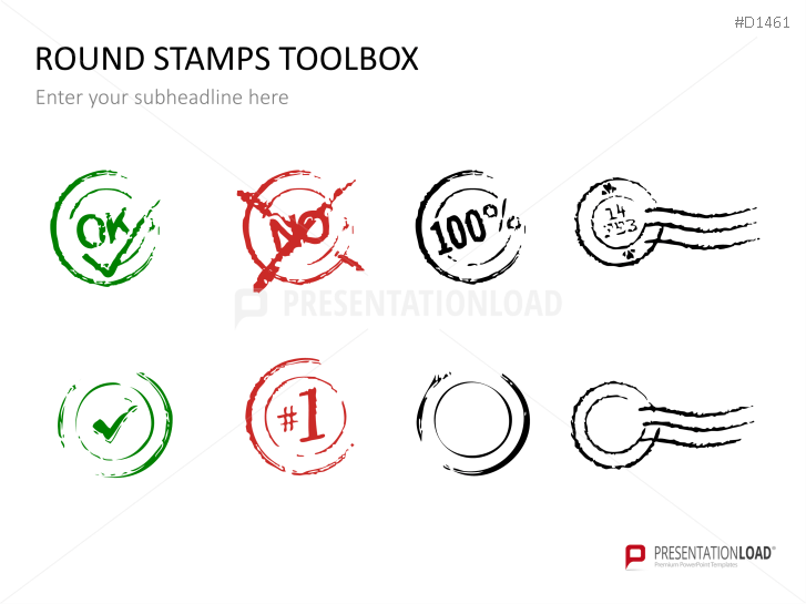 Stamps and Seals | PowerPoint Templates | PresentationLoad