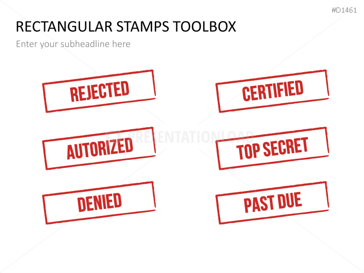 Stamps and Seals | PowerPoint Templates | PresentationLoad