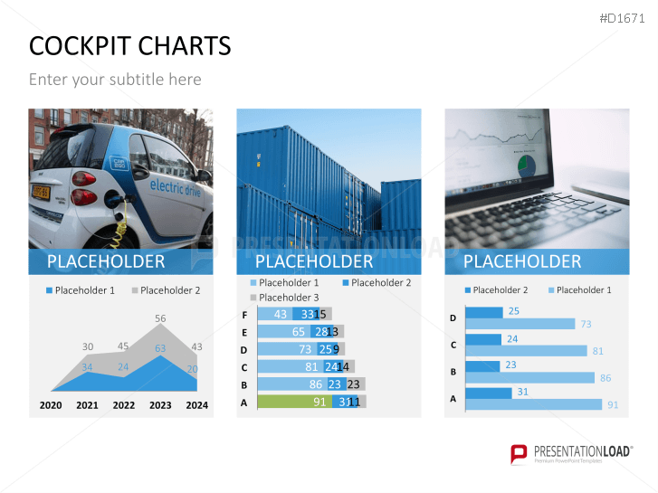 Cockpit Charts PowerPoint Template
