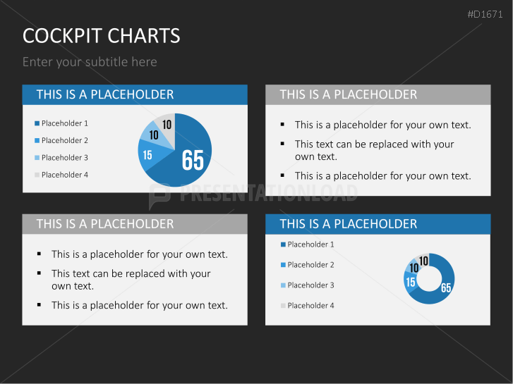 Cockpit Charts PowerPoint Template