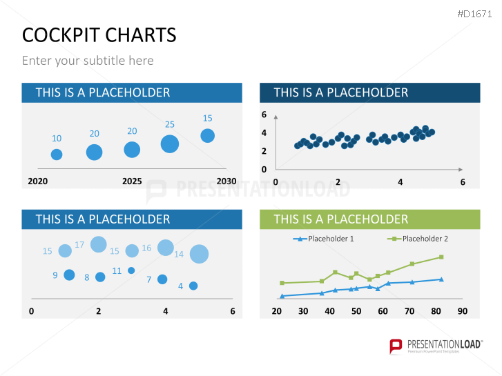 Cockpit Charts PowerPoint Template