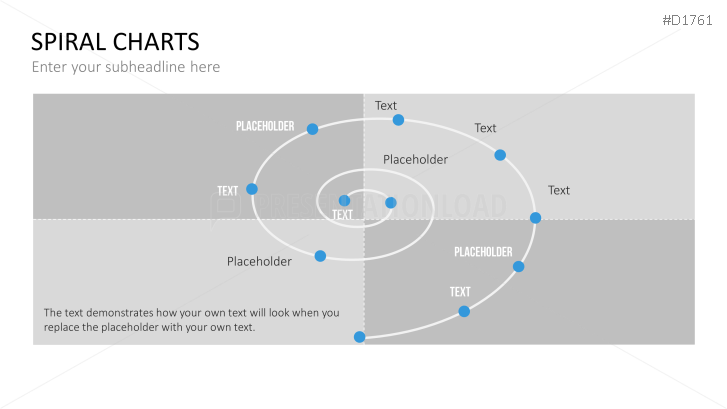 Spiral Charts | PowerPoint Templates | PresentationLoad