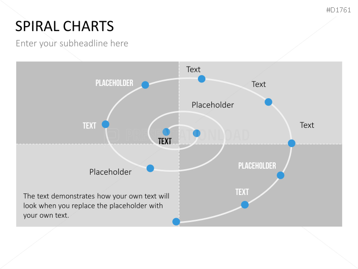 Spiral Charts | PowerPoint Templates | PresentationLoad