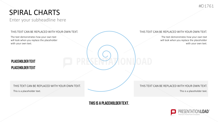 Spiral Charts | PowerPoint Templates | PresentationLoad