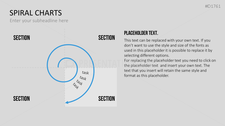 Spiral Charts | PowerPoint Templates | PresentationLoad