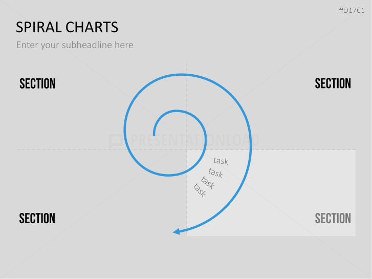 Spiral Charts | PowerPoint Templates | PresentationLoad