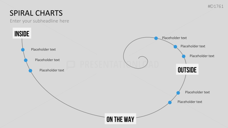 Spiral Charts | PowerPoint Templates | PresentationLoad
