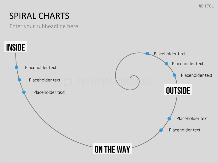 Spiral Charts | PowerPoint Templates | PresentationLoad