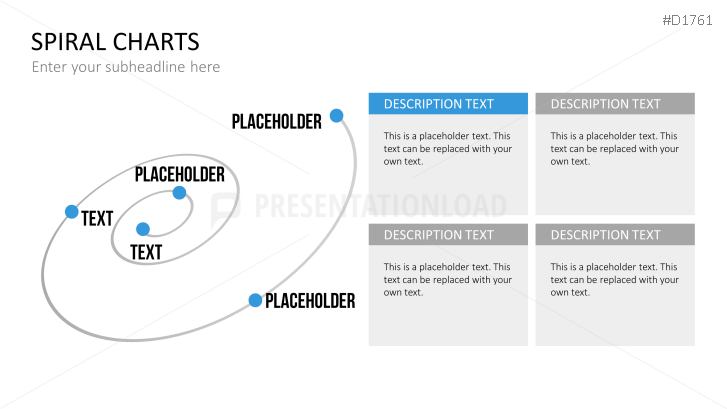 Spiral Charts | PowerPoint Templates | PresentationLoad