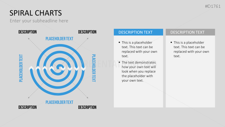 Spiral Charts | PowerPoint Templates | PresentationLoad