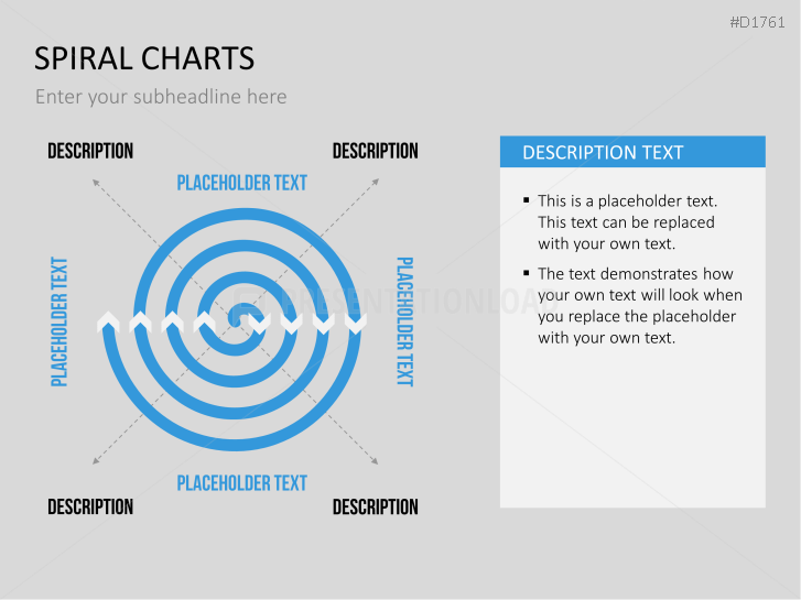 Spiral Charts | PowerPoint Templates | PresentationLoad