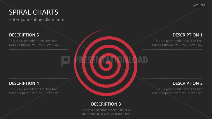 Spiral Charts | PowerPoint Templates | PresentationLoad