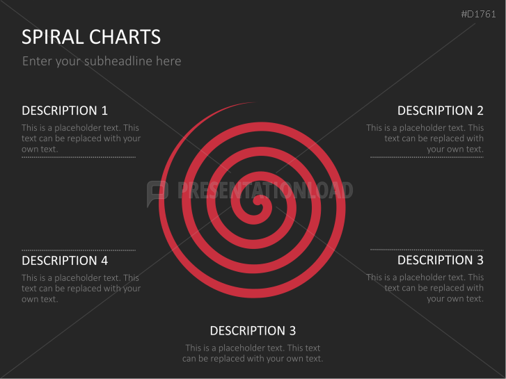 Spiral Charts | PowerPoint Templates | PresentationLoad