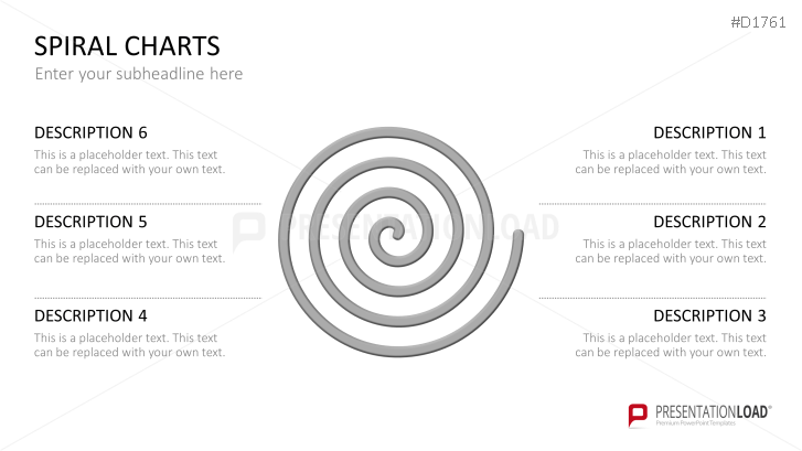 Spiral Charts | PowerPoint Templates | PresentationLoad