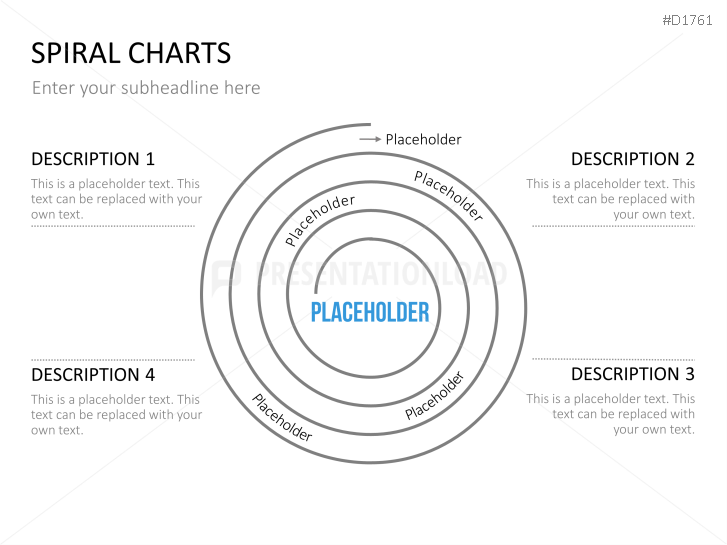 Spiral Charts | PowerPoint Templates | PresentationLoad
