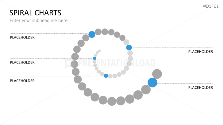 Spiral Charts | PowerPoint Templates | PresentationLoad
