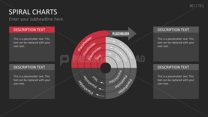 Spiral Charts | PowerPoint Templates | PresentationLoad