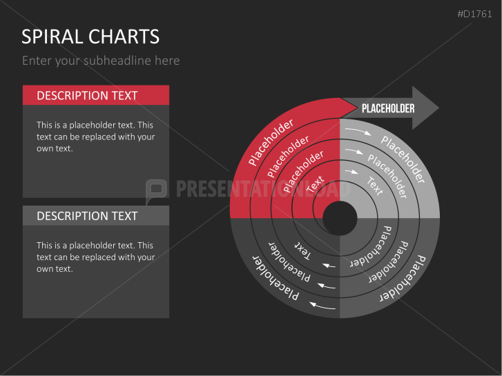 Spiral Charts | PowerPoint Templates | PresentationLoad
