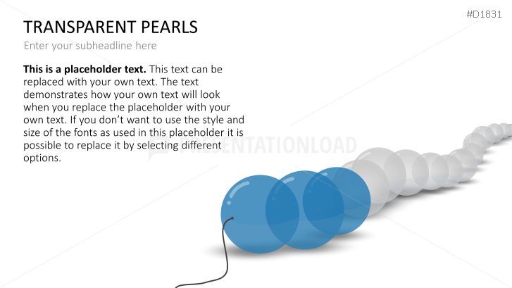 Transparent Pearls | PowerPoint Templates | PresentationLoad