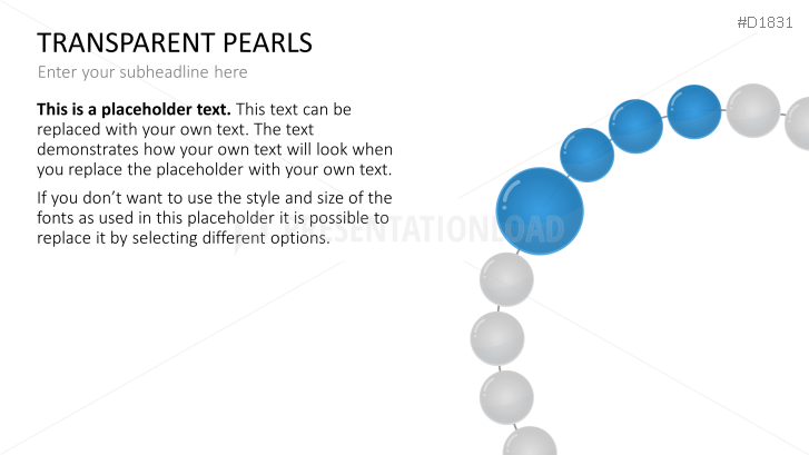 Transparent Pearls | PowerPoint Templates | PresentationLoad