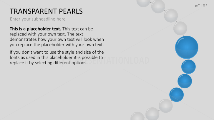 Transparent Pearls | PowerPoint Templates | PresentationLoad