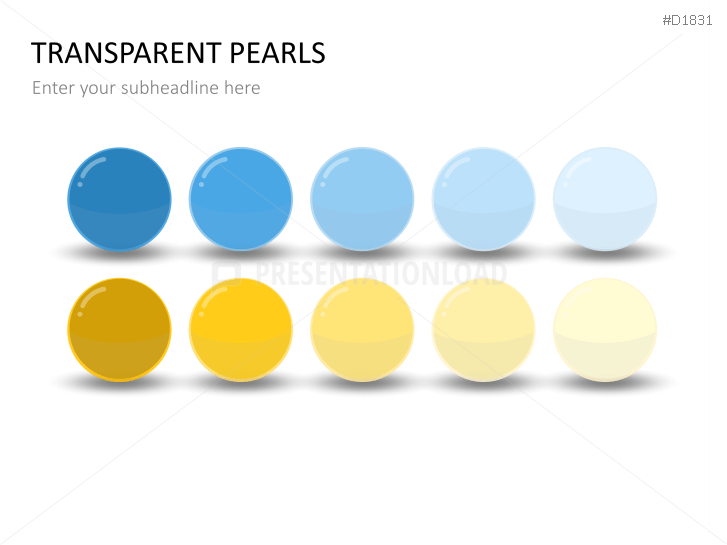 Transparent Pearls | PowerPoint Templates | PresentationLoad