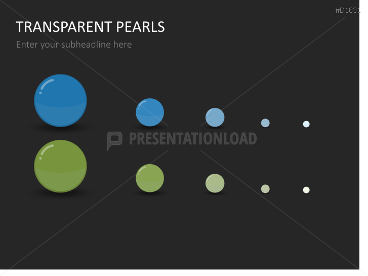 Transparent Pearls | PowerPoint Templates | PresentationLoad
