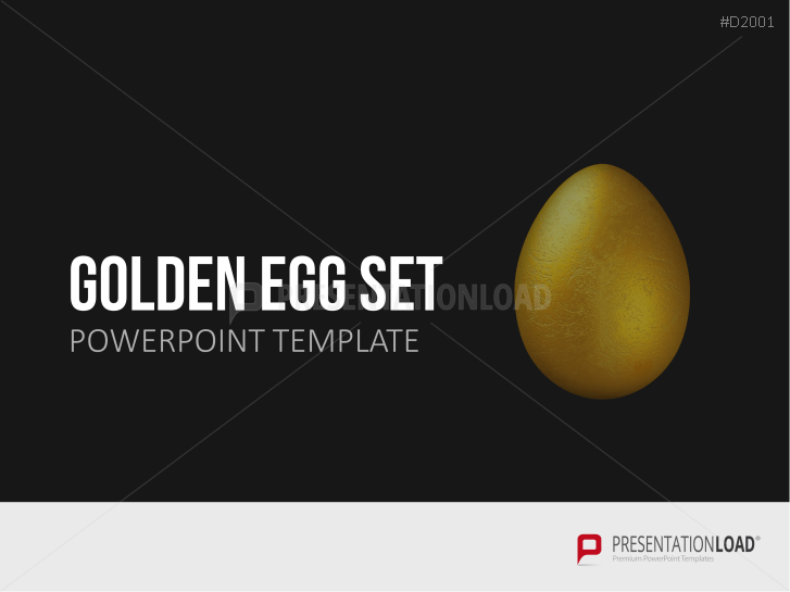 Golden Egg Set | PowerPoint Templates | PresentationLoad