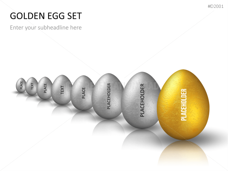 Golden Egg Set | PowerPoint Templates | PresentationLoad