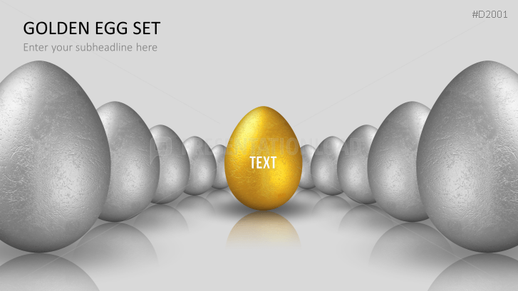 Golden Egg Set | PowerPoint Templates | PresentationLoad