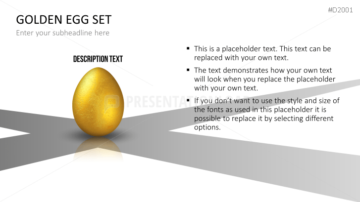 Golden Egg Set | PowerPoint Templates | PresentationLoad