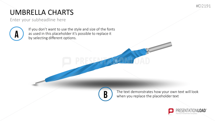 Umbrella Charts | PowerPoint Templates | PresentationLoad