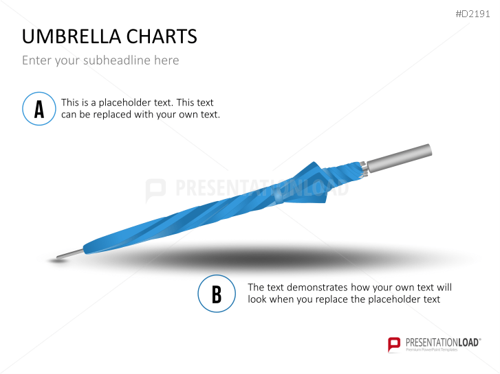 Umbrella Charts | PowerPoint Templates | PresentationLoad