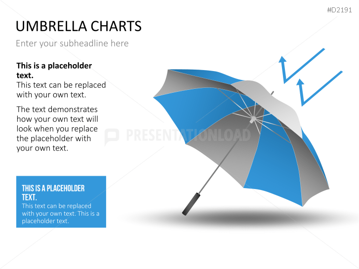 Umbrella Charts | PowerPoint Templates | PresentationLoad