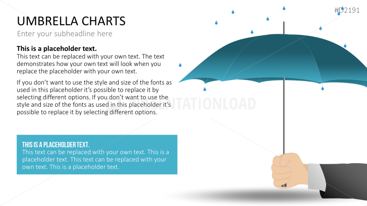 Umbrella Charts | PowerPoint Templates | PresentationLoad