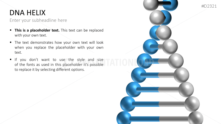DNA Double Helix | PowerPoint Templates | PresentationLoad