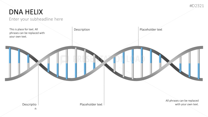 DNA Double Helix | PowerPoint Templates | PresentationLoad
