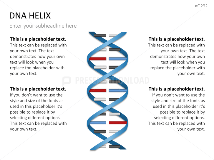DNA Double Helix | PowerPoint Templates | PresentationLoad