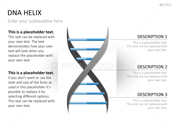 DNA Double Helix | PowerPoint Templates | PresentationLoad