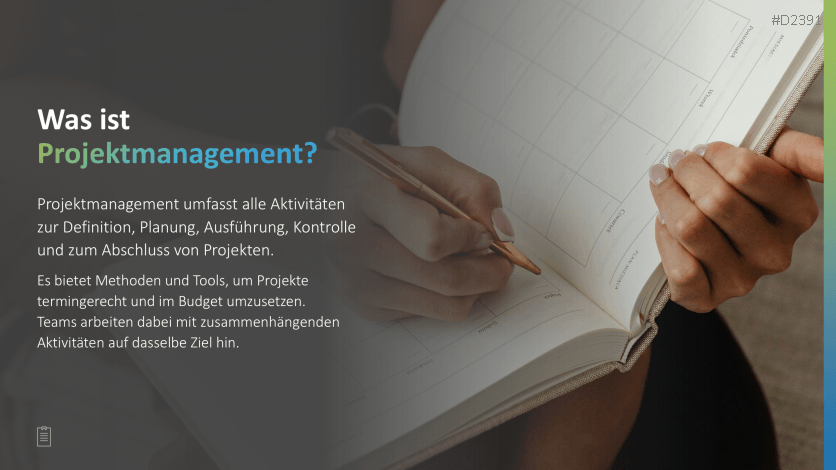 Projektmanagement-Toolbox | PowerPoint-Vorlage