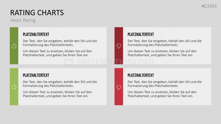 Rating Charts | PowerPoint Vorlage | PresentationLoad
